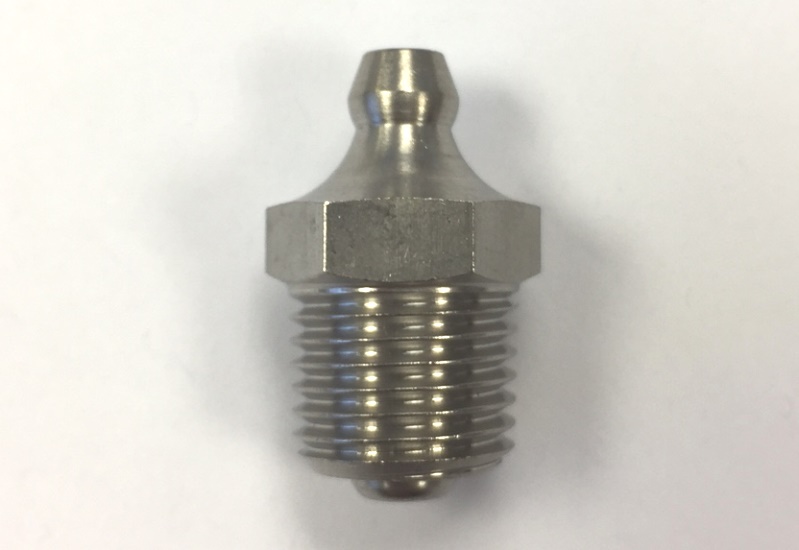 1/4 BSP STR GREASE NIPPLE SS303