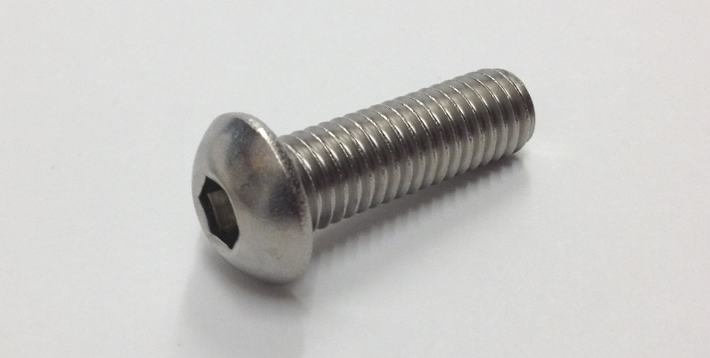 M8 x16 BUTTON HD SKT SS304