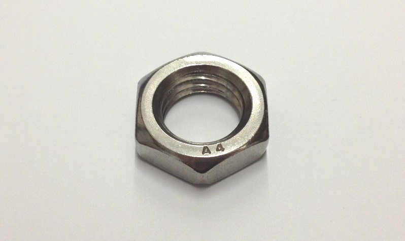 M5 HEX PRESSED NUT SS316