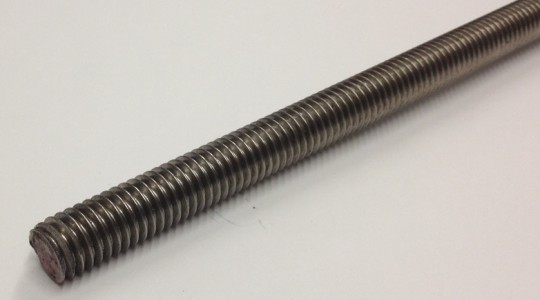 3/8 x 3FT UNC THREADED ROD SS316