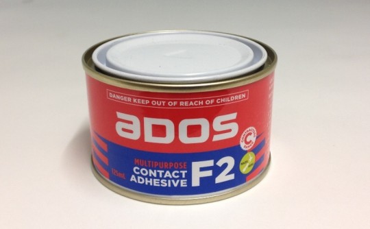 ADOS F2 MULTI PURPOSE CONTACT ADHESIVE 125ml TIN