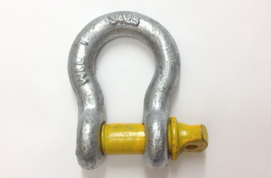 7/8 PIN HT BOW SHACKLE 20MM BODY 4.75T WLL
