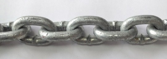 8 MM SHORT LINK ANCHOR CHAIN GALV