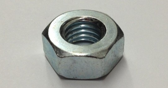 M20 LEFT HAND HEX NUT ZP