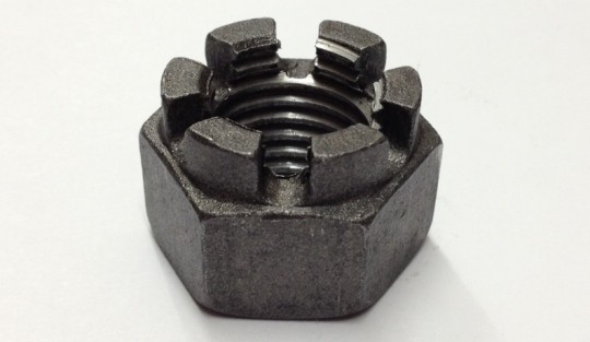 M12 CASTLE NUT BL CL 8