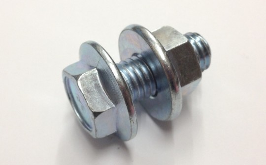 M12x30 FLANGE PURLIN BOLT/NUT ZP