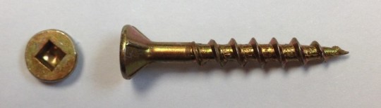 8 x1 CSK SQUARE SUREFAST RIBBED ZC