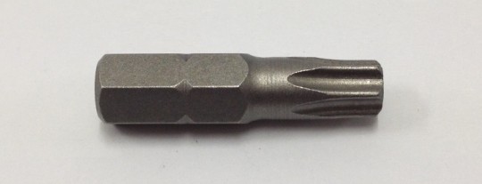 T30 25MM 6 LOBE POST TORX SECURITY DRIVE BIT