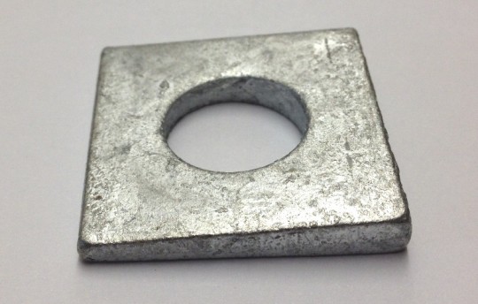 M12 30x30 SQUARE TAPERED WASHER GALV