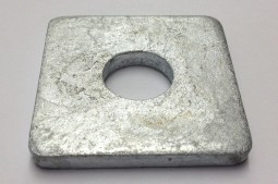 M20 43x43 SQUARE TAPERED WASHER GALV
