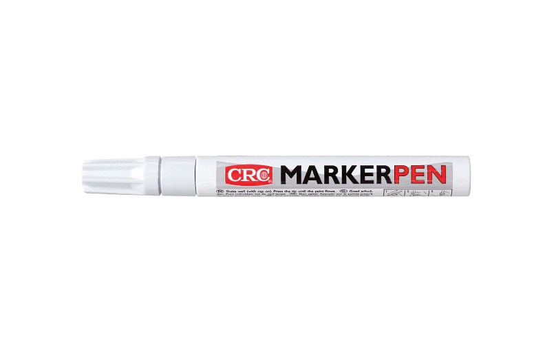 CRC MARKER PEN - WHITE
