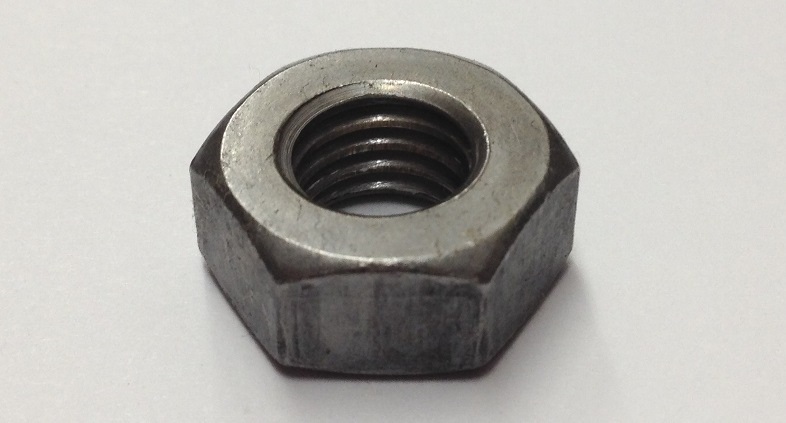 1/2 UNF LEFT HAND NUT BL GR5