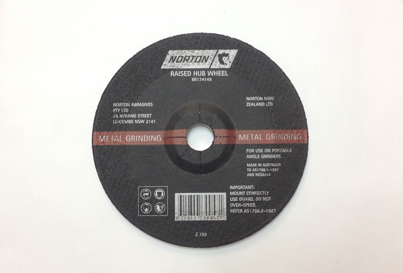 100x6x16 METAL GRINDING WHEEL