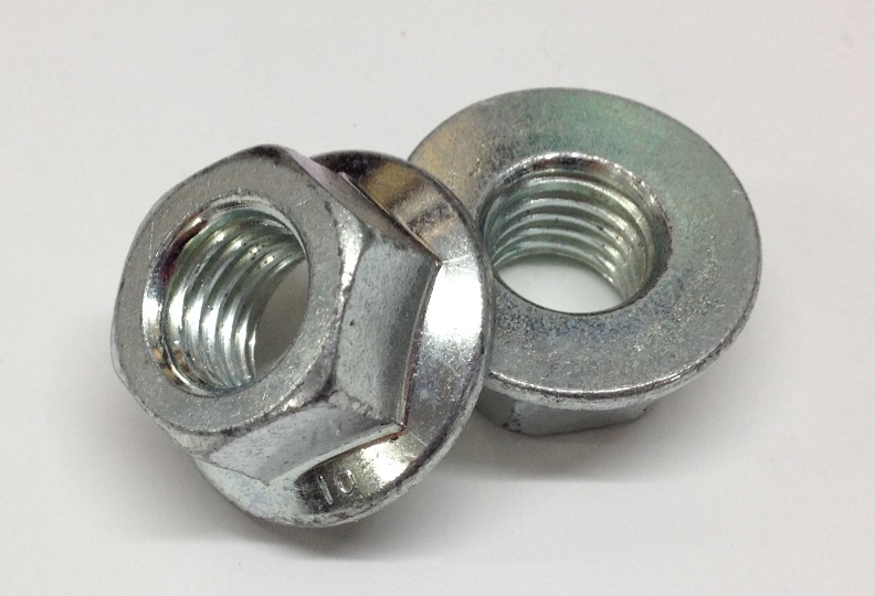 M14 HT FLANGE NUT ZP CL 10 NON-SERRATED