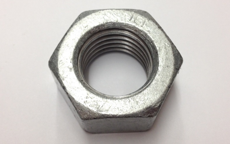 M39 HEX NUT HT GALV CL 8