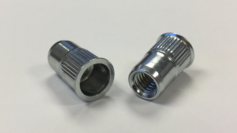 M6 SMALL FLANGE RIVNUT SPLINED ZP