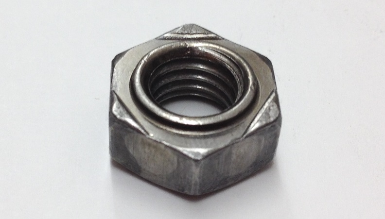 M6 HEX WELD NUT BL