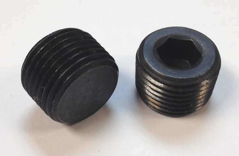 1 8 BSPT PRESSURE PLUG 3 4 TAPER 