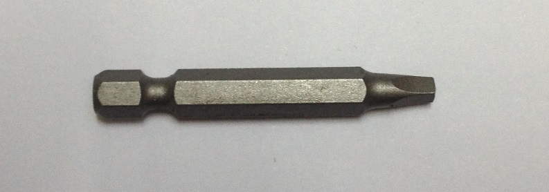 NO.2 SQUARE DRIVE BIT 150MM 1/4 AF
